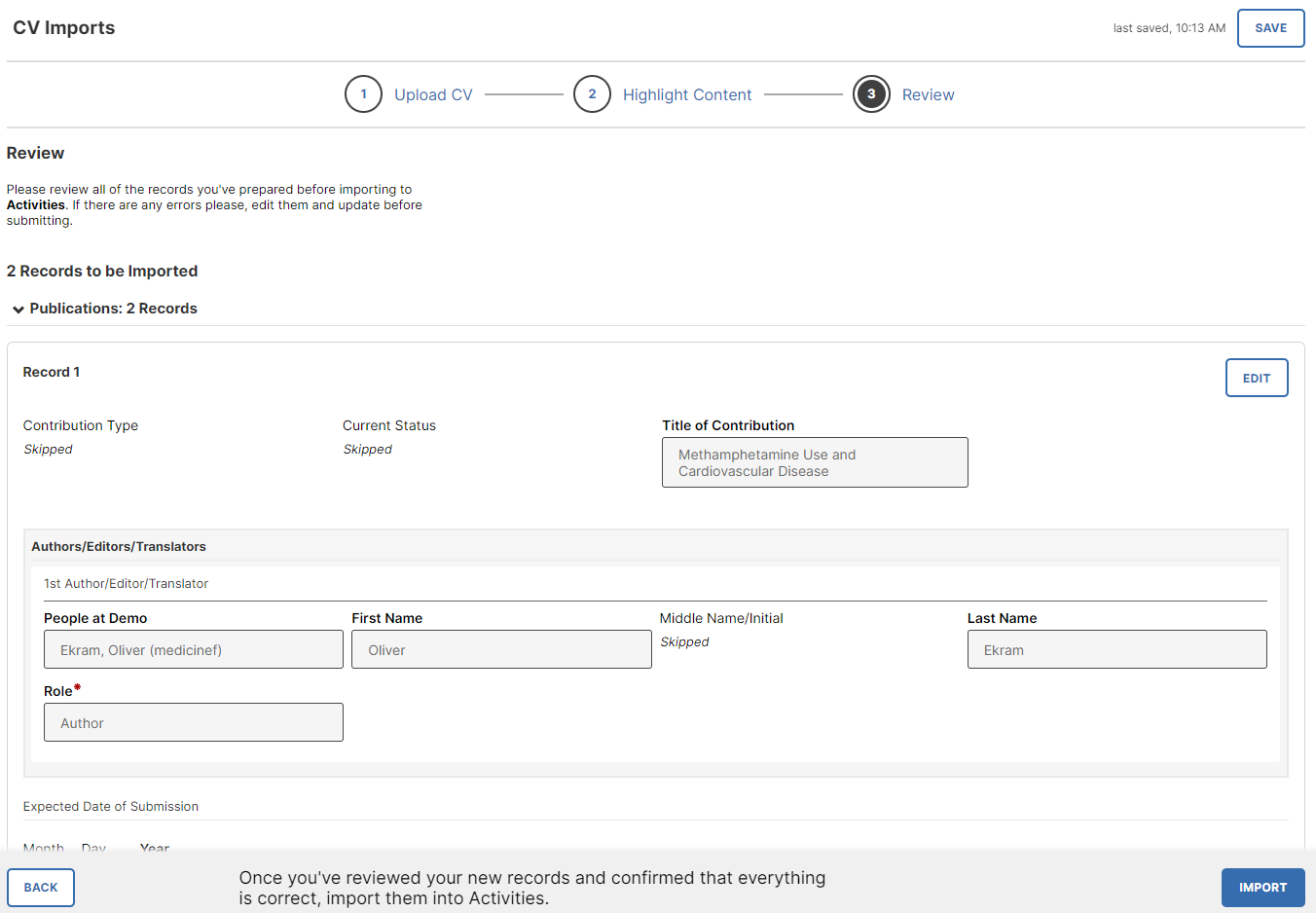 CV Imports – Watermark
