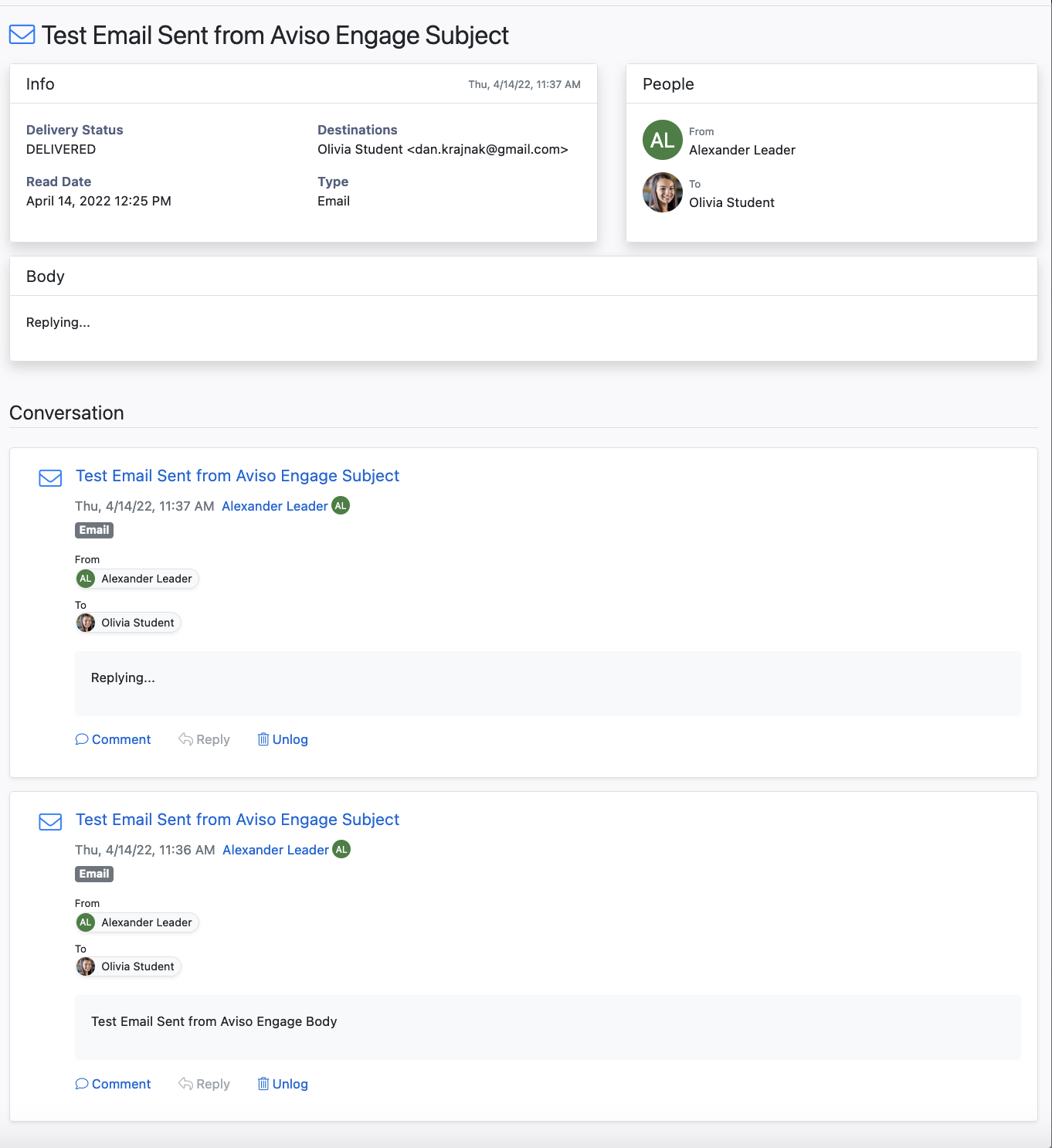 Message Logging – Watermark