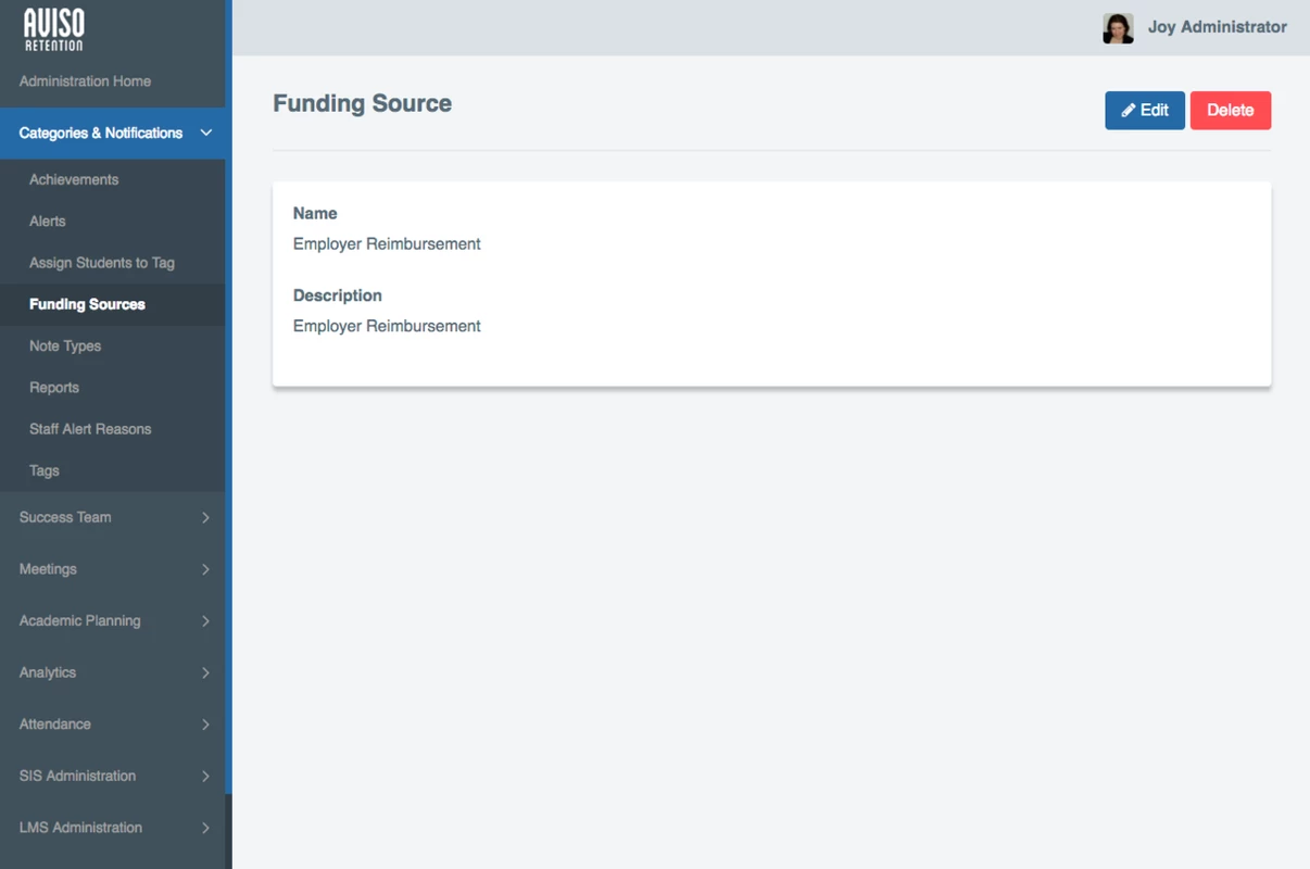 Create a Funding Source – Watermark