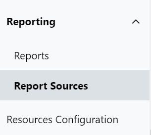 Report Sources Administration – Watermark