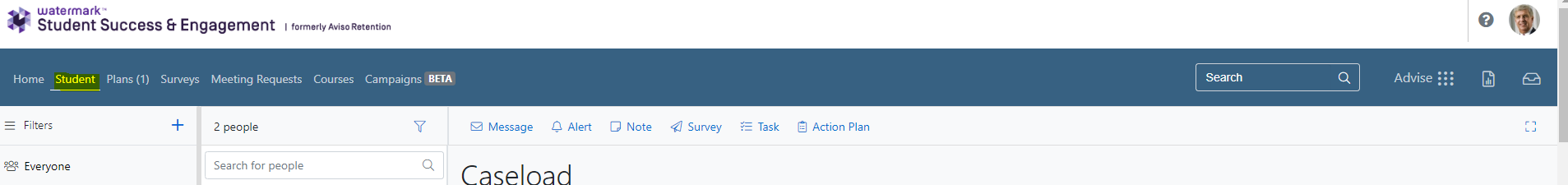 Person Types Administration – Watermark