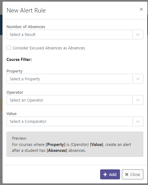 Attendance Alert – Watermark
