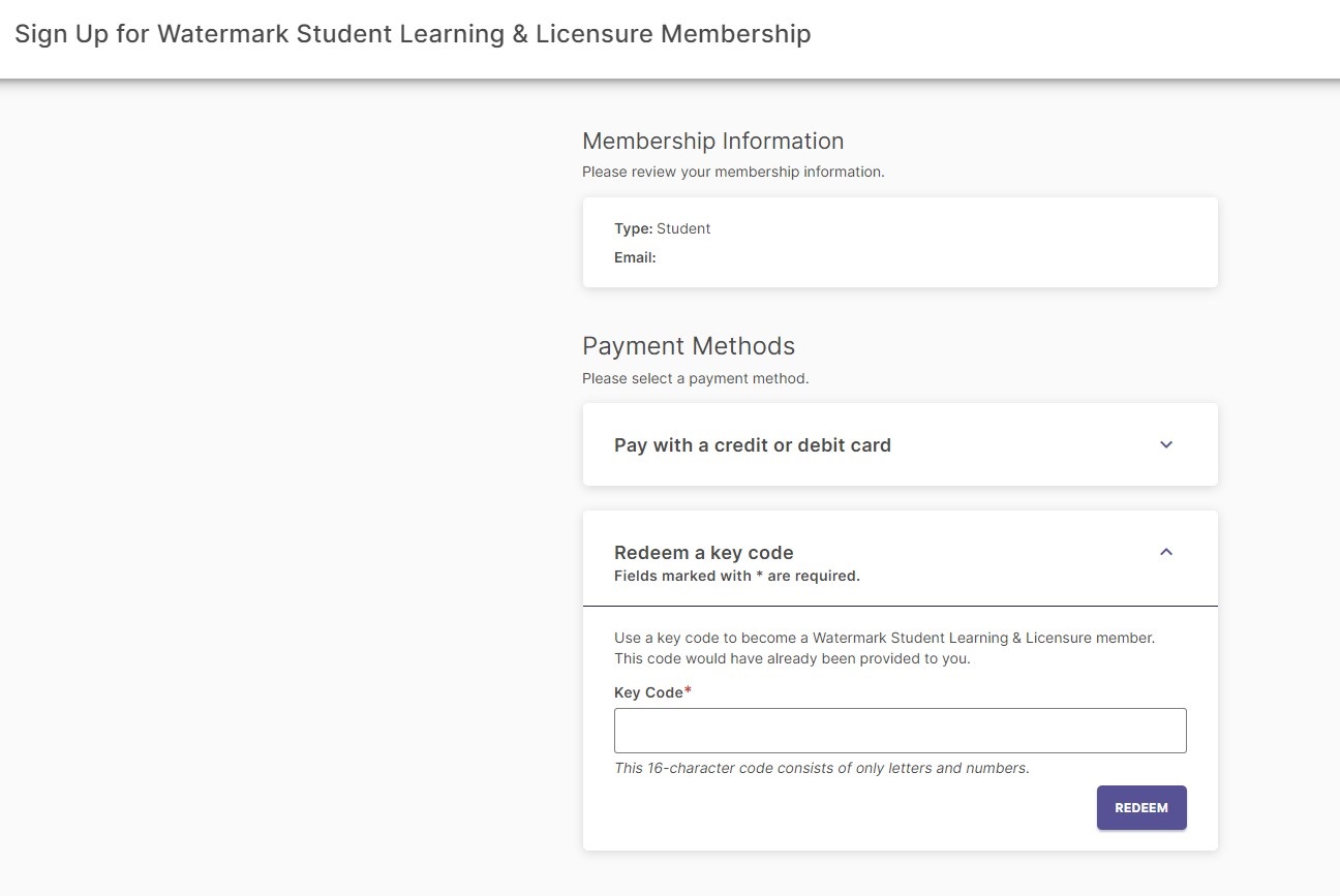 How to Activate Your Student Account – Watermark