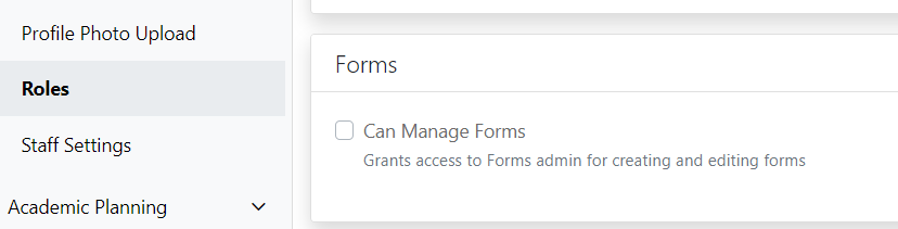 Forms Administration - Inquiry Forms – Watermark