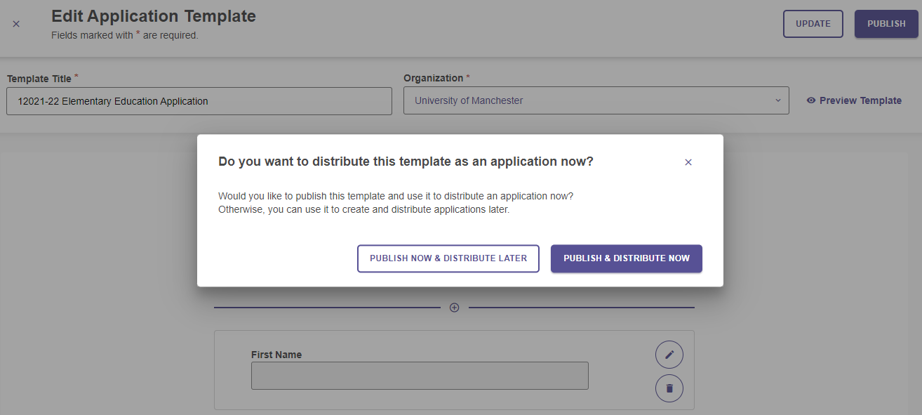 Creating Application Templates – Watermark