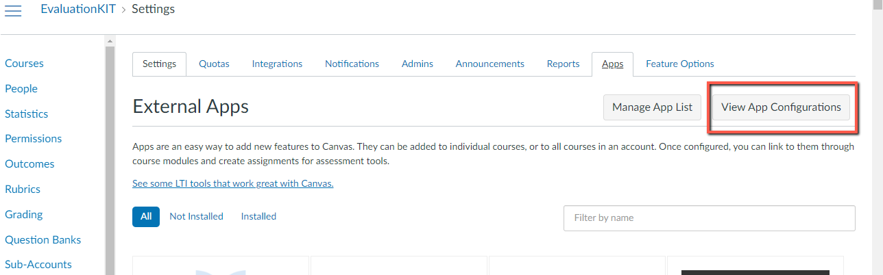 Canvas LTI 1.3 Integration - Administrator Setup – Watermark