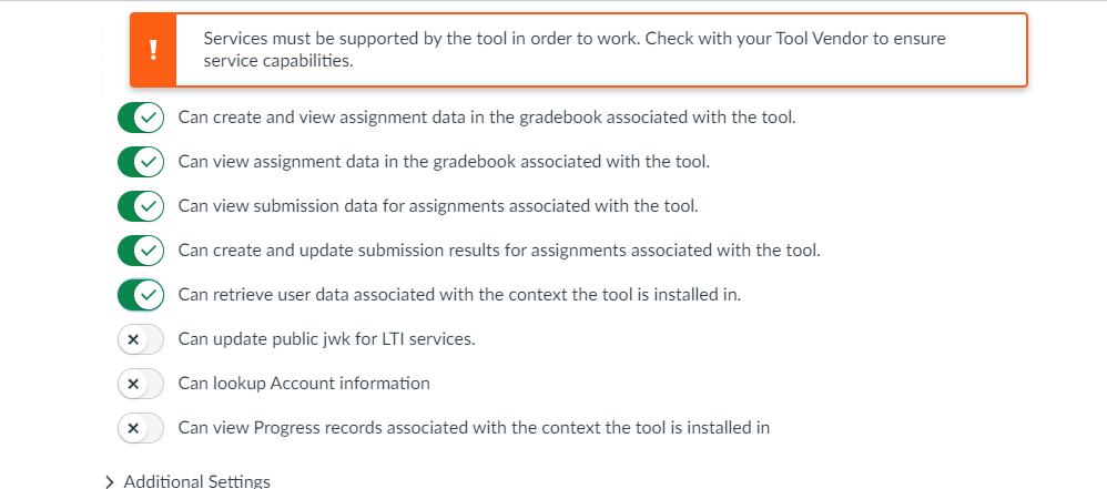 Canvas LTI 1.3 Integration - Administrator Setup – Watermark
