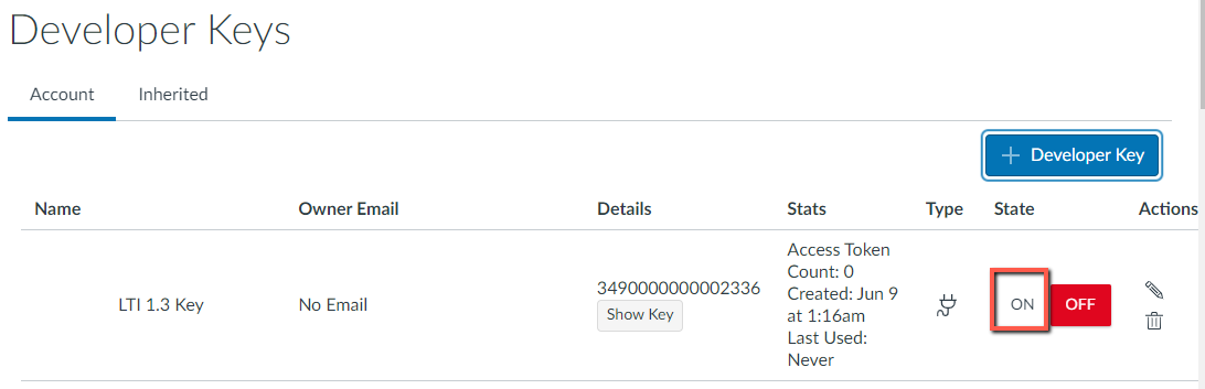 Canvas LTI 1.3 Integration - Administrator Setup – Watermark