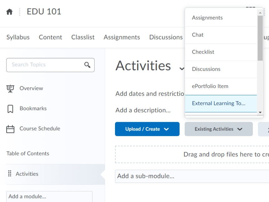 D2L LTI 1.3 Account Integration – Watermark