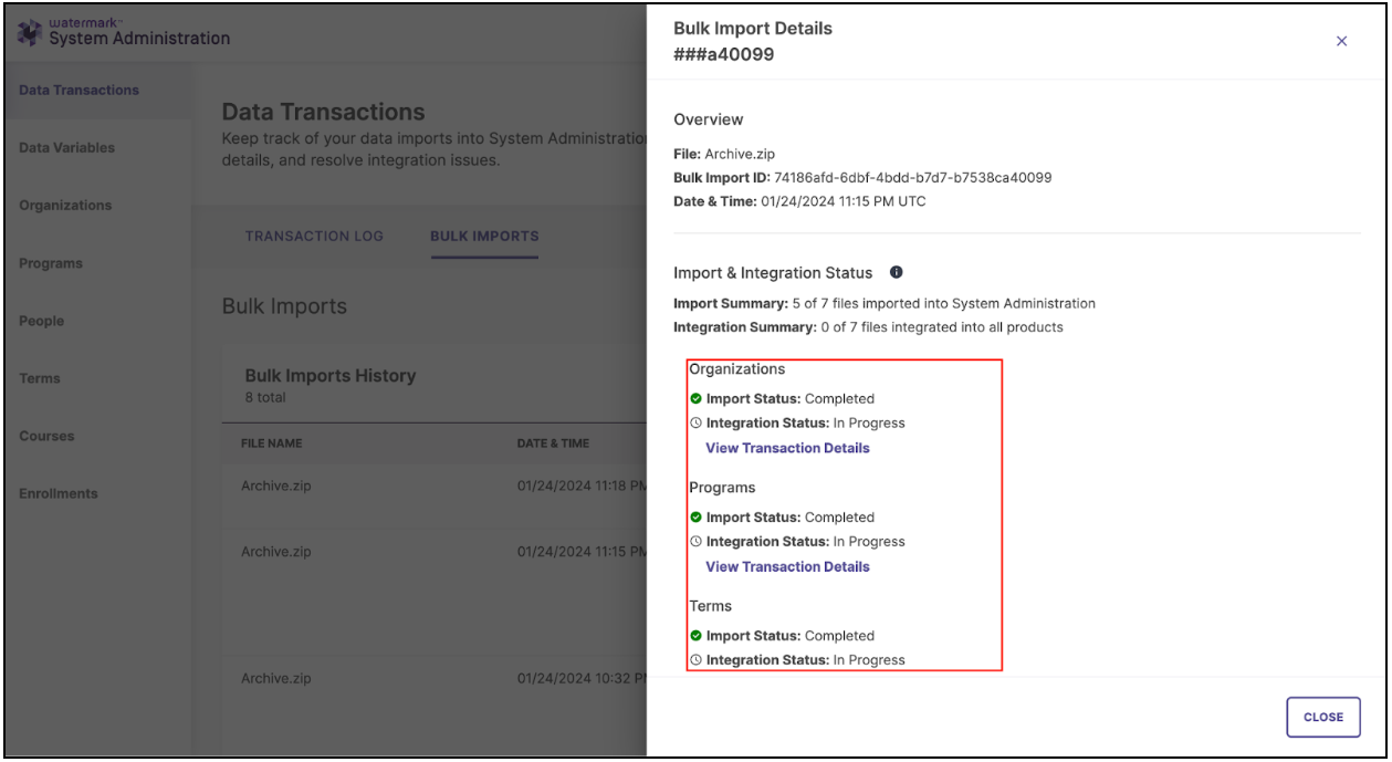 Bulk Import via ZIP folder, with Template – Watermark