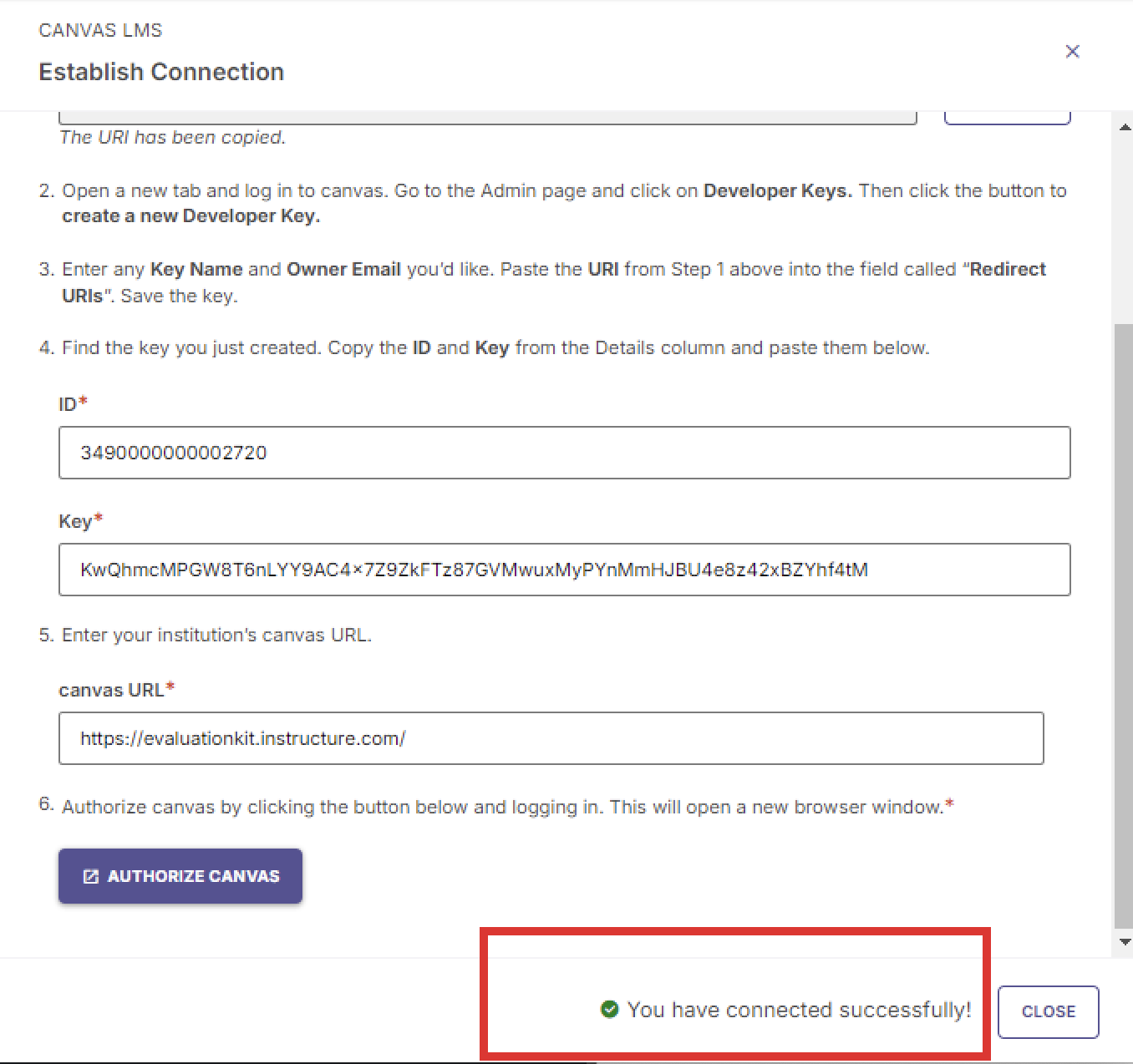 How to Set Up Advanced Canvas Integration – Watermark