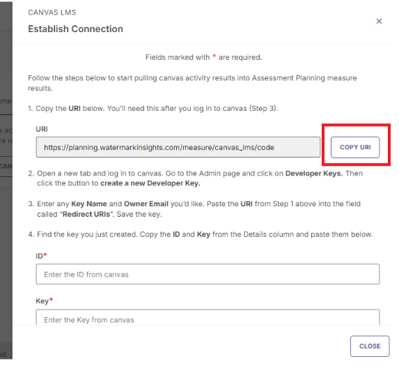 How to Set Up Advanced Canvas Integration – Watermark
