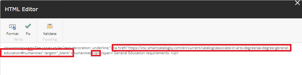 Creating Anchor Links – Watermark