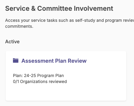 Reviewing an Assessment Plan – Watermark