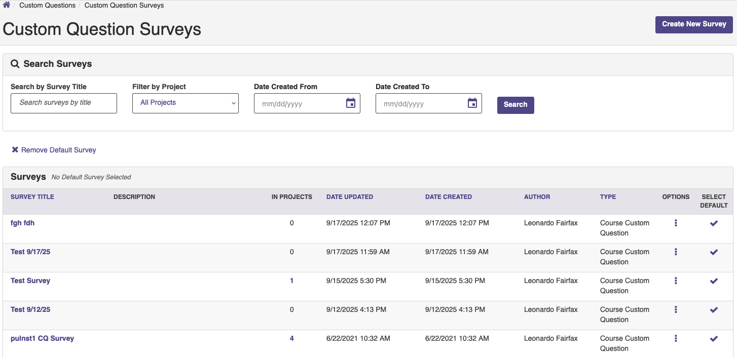 Course Evaluations & Surveys Release Notes for September 25, 2025 ...
