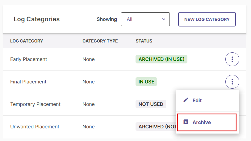 Log Categories – Watermark
