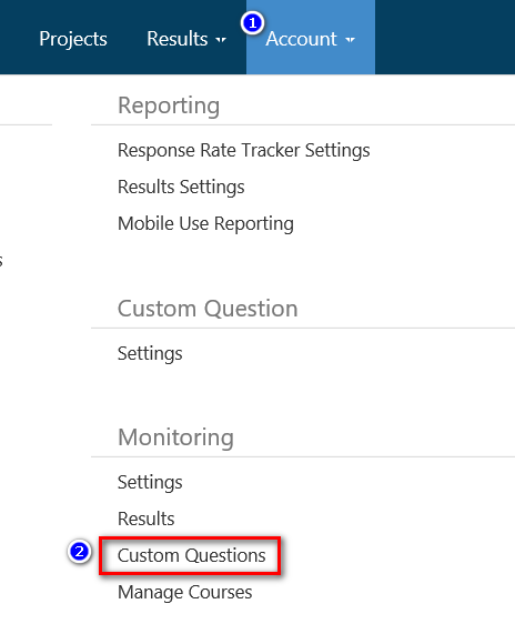 Custom Question Monitoring – Watermark