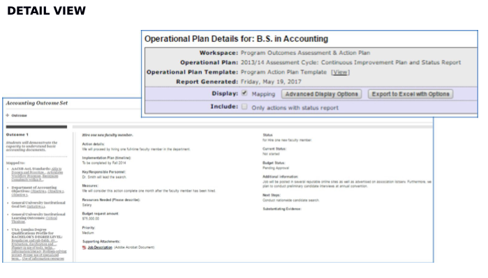 Overview of AMS Reports – Watermark